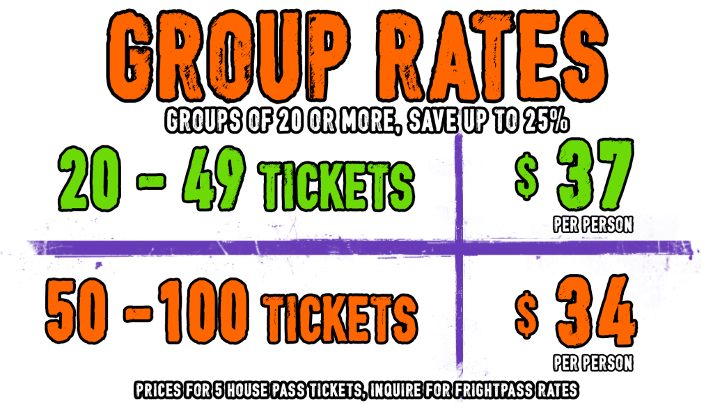 Buy Tickets for Frightworld | Buffalo's Scariest Haunted Houses!